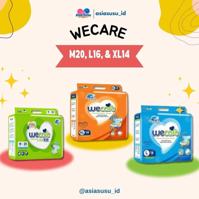 Jual WECARE PEREKAT M20 L16 XL14 POPOK DEWASA ORANG TUA - L - Kota Medan - Apotek Asia Susu ...