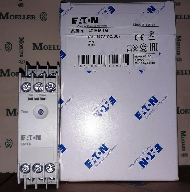 Jual Ptr Emt6 Eaton Moeller Thermistor Overload Relay 24-230Vac/Dc ...