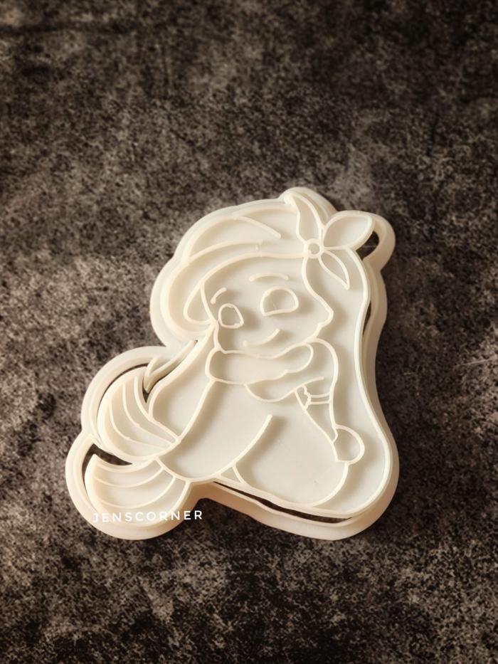 Jual Topper Cake - Cookies Cutter / Cetakan Kukis Ariel Mermaid ...