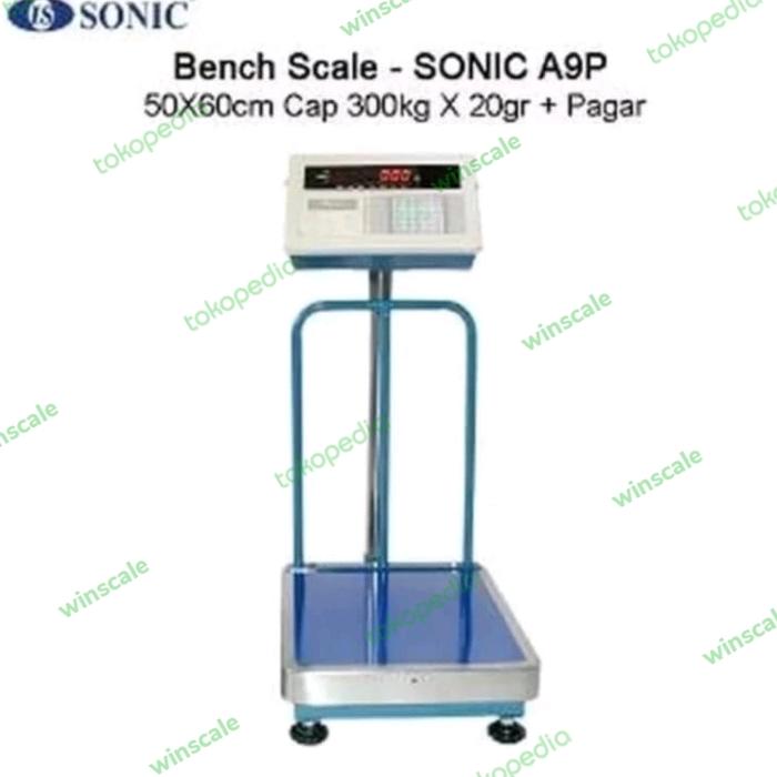 Jual TIMBANGAN PRINTER 500KG / TIMBANGAN DUDUK DIGITAL SONIC A9P 500KG - Jakarta Pusat ...