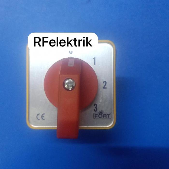 Jual Selector Switch 1 Pole SA16 SFT20 Rotary Cam On Off 4 Posisi 0-1-2 ...