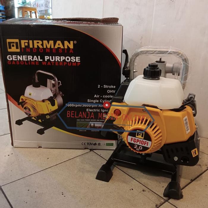 Jual Pompa Air Firman 1 Inch Pump Irigasi Sawah Firman FGP10 FI ...