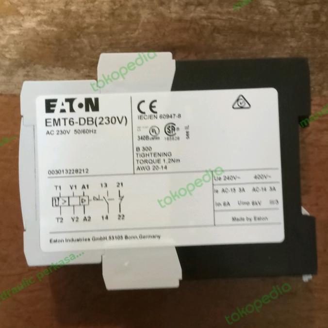 Jual Eaton Emt-6-Db (230V) Thermistor Overload Relay - Jakarta Barat ...