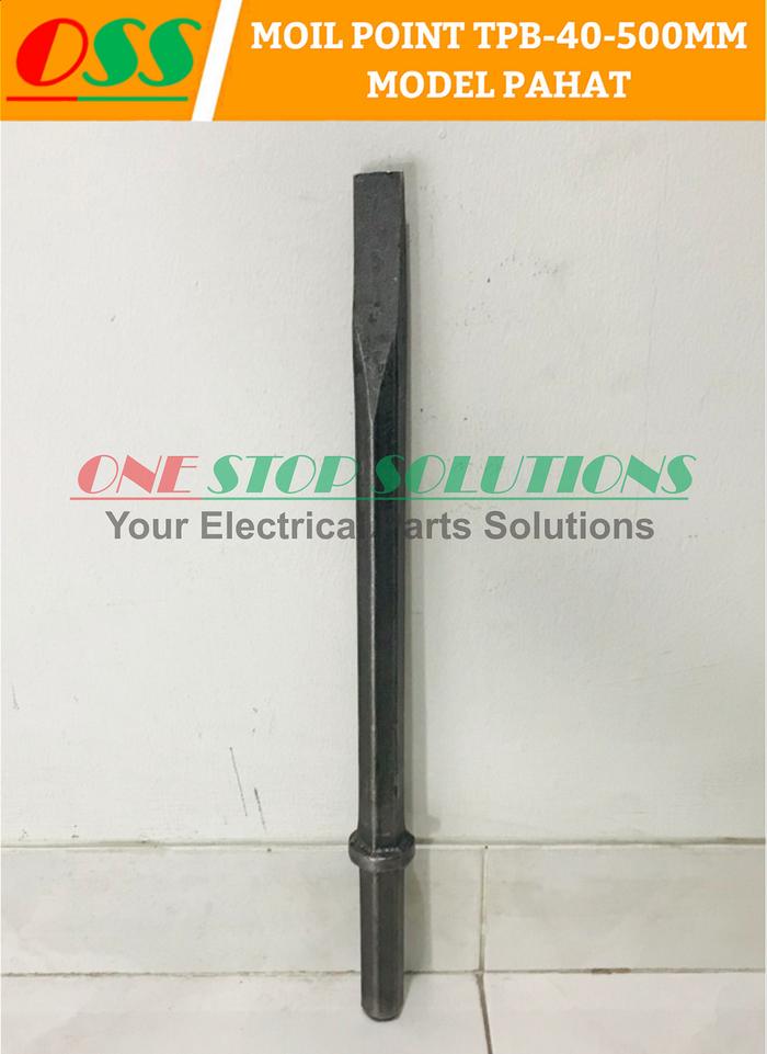 Jual MOIL POINT FLAT FOR TPB-40-500MM JACK HAMMER PNEUMATIC PAVING ...