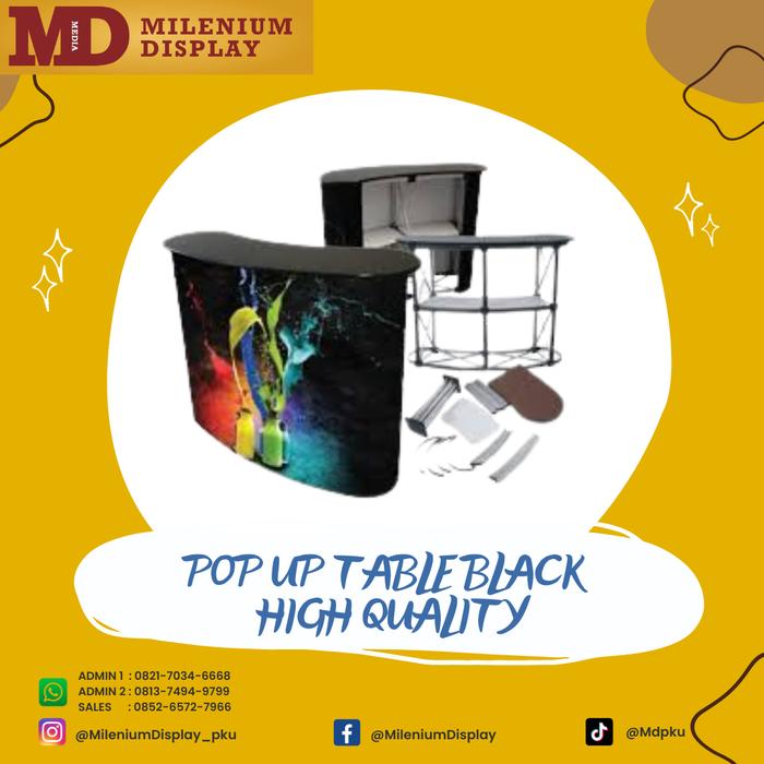 Jual POP UP TABLE BLACK HIGH QUALITY - Kota Pekanbaru ...