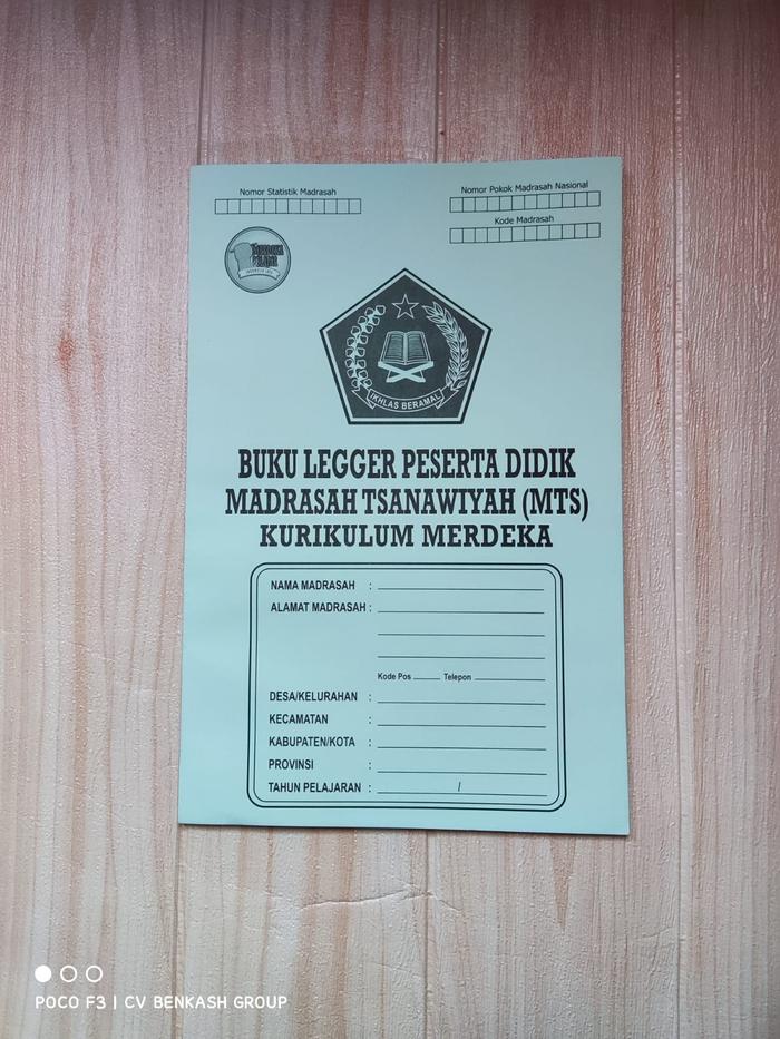 Jual BUKU LEGGER SISWA MTS KURIKULUM MERDEKA - Jakarta Timur - BenKAsh ...