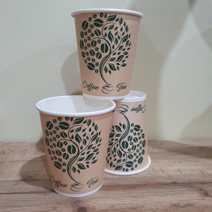 Jual Paper Hot Cup 8 oz 240 ml Tea Tree Gelas kertas - Jakarta Utara - B Pack Store | Tokopedia