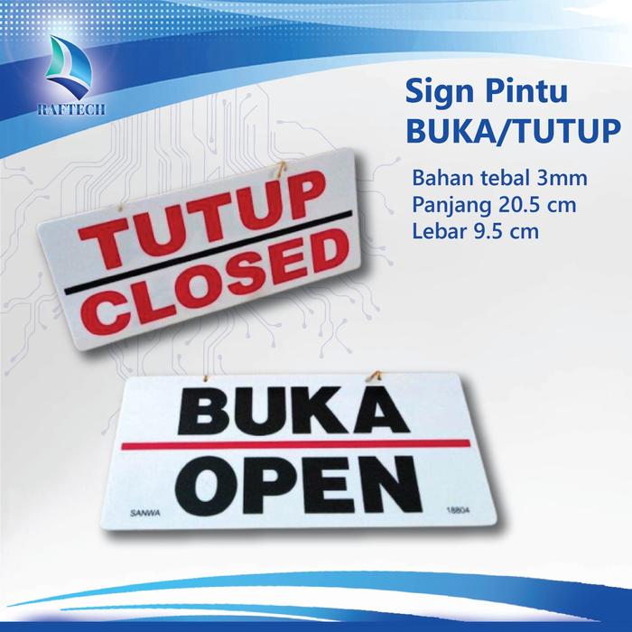 Jual SIGN BOARD ACRYLIC OPEN BUKA CLOSE TUTUP AKRILIK PERINGATAN SIGN ... Jual SIGN BOARD ACRYLIC OPEN BUKA CLOSE TUTUP AKRILIK PERINGATAN SIGN ...