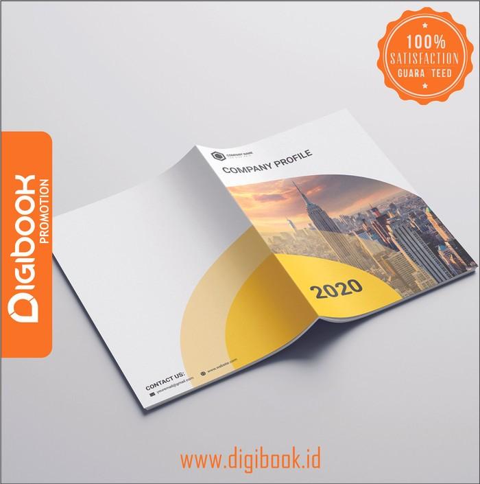 Jual Print Booklet / Cetak buku Company Profile Ukuran A5 Jilid Hardcover - Kota Semarang ...