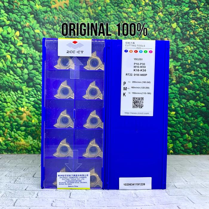 Jual Insert ulir drat luar MMT 22 ER...RT22.01W-N60P ZCC CT baru ...