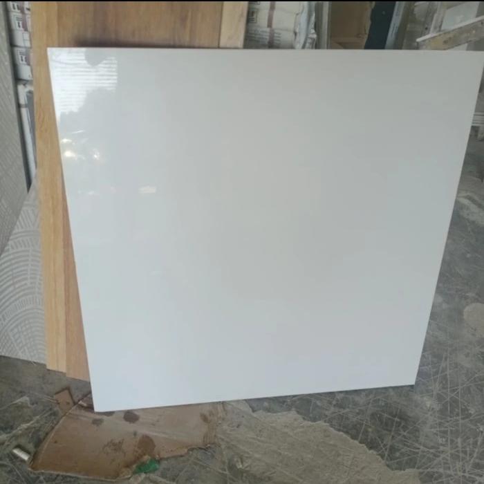 Jual granit/keramik lantai 60x60 indogress solid white Glazed Polish - Kab. Bogor - PT. MANDIRI ...