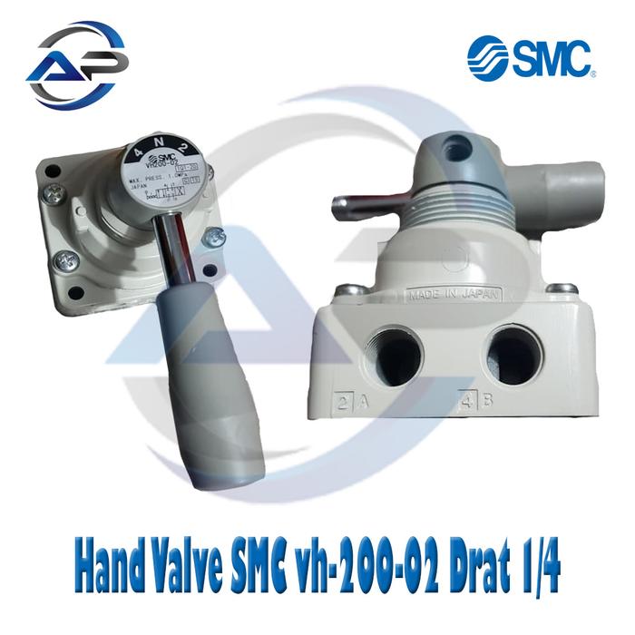 Jual Hand Valve SMC VH-300-03 Drat 3/8" valve - Jakarta Barat - Aneka pneumatic | Tokopedia
