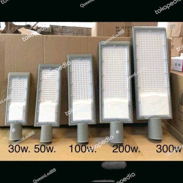 Jual Lampu Jalan Led 100W 100Watt SMD PJU Slim Tiang StreetLight ...