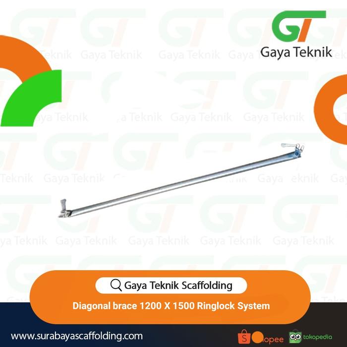 Jual Diagonal brace 1200 x 1500 Ringlock System - Kota Surabaya - Gaya ...