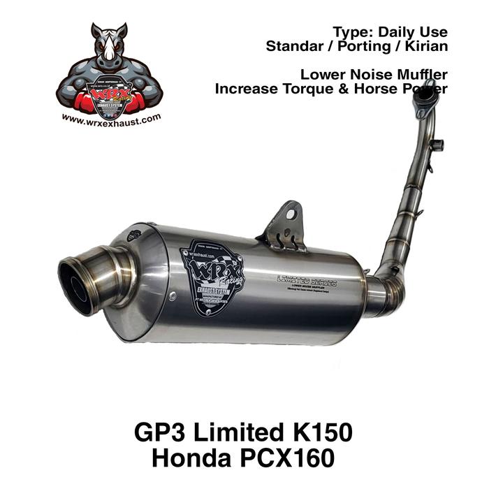 Promo Knalpot WRX GP3 Limited K150 PCX160 Cicil 0% 3x - Kab. Tangerang ...