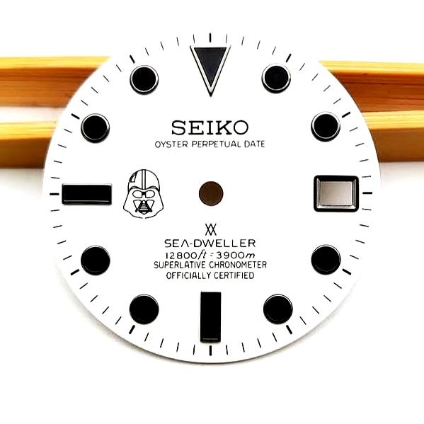 Jual dial seiko putih jam seiko nh35 nh36 4r35 seiko mod mm300 - Kota ...