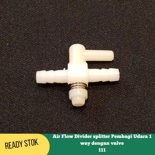Jual Air Flow Divider splitter Pembagi Udara 1 way dengan valve - Kota ...