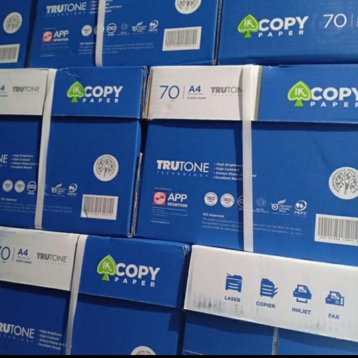 Jual kertas HVS copy paper A4 70 gsm 1 dus isi 5 rim - Jakarta Selatan ...