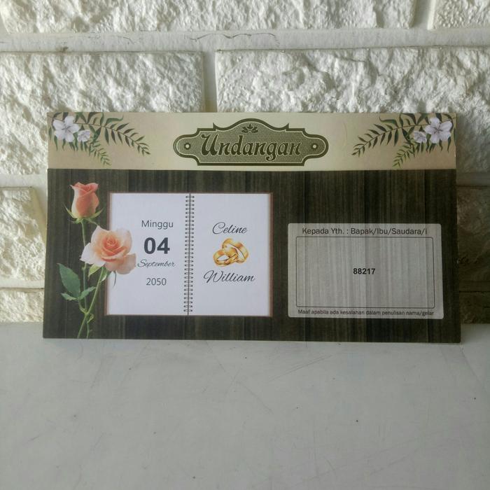 Jual Blangko undangan ERBA 88217 - Kab. Tulungagung - Toko Citra Usaha ...