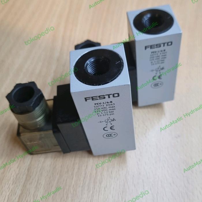 Jual PRESSURE SWITCH FESTO PEV-1/4-B PORT 1/4 INCH 1-12 BAR - Jakarta ...