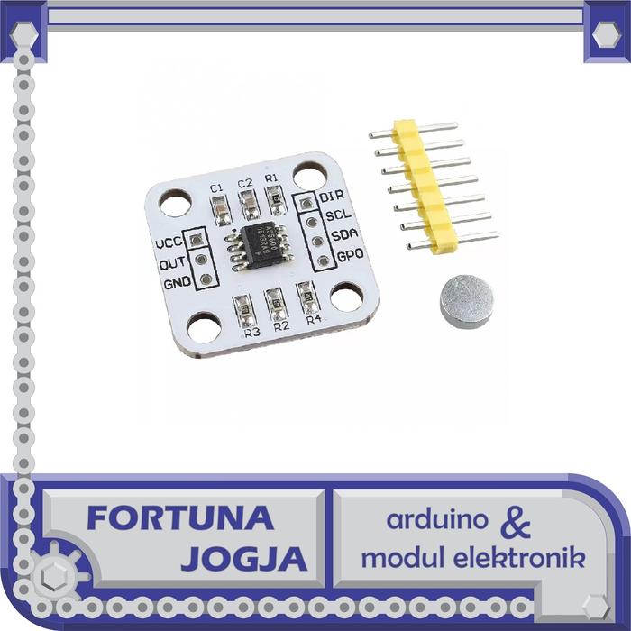 Jual AS5600 12bit Magnetic Encoder Induction Angel Sensor Module - Kab ...