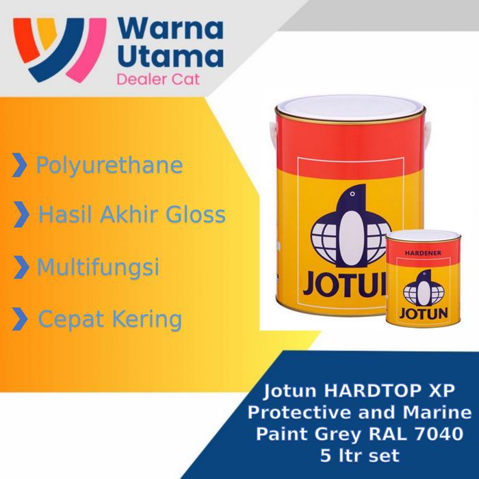 Jual Jotun HARDTOP XP Protective and Marine Paint Grey RAL 7040 - 5 ltr set - Kota Semarang ...