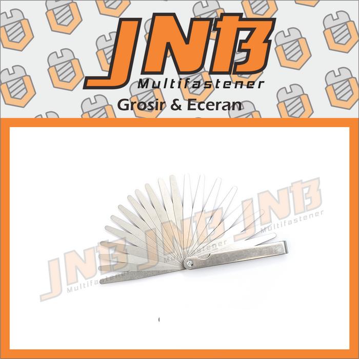 Jual Veloz Feeler Gauge 20 Blades Heavy Duty Alat Ukur Ketebalan Klep ...
