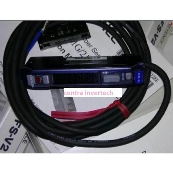 Jual Keyence Fs-V21R Fsv21R Digital Optical Fiber Amplifier New ...