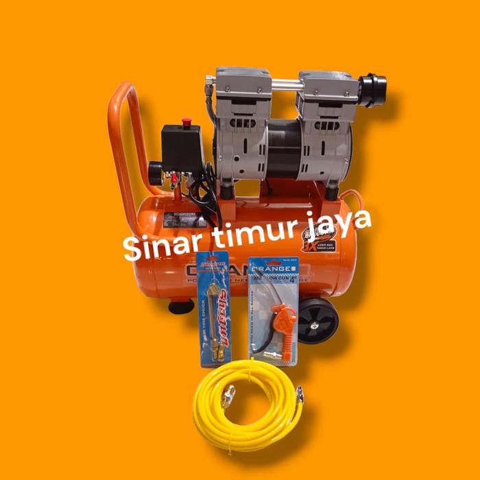 Jual ORANGE KOMPRESOR ANGIN 1HP 24 LITER AIR COMPRESOR 4110HPL ...