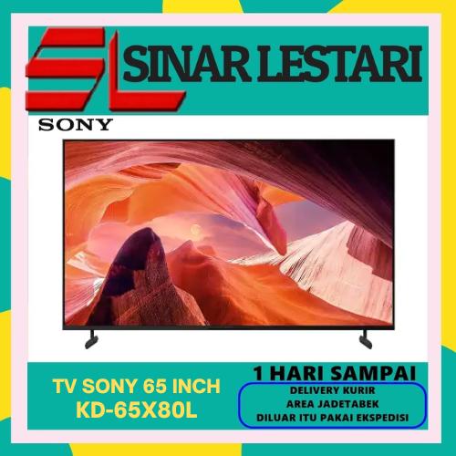Promo SONY KD-65X80L GOOGLE TV 65 INCH 4K HDR DOLBY ATMOS NEW / KD-65X80K Cicil 0% 3x - Jakarta ...
