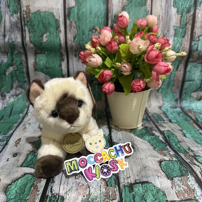 Jual Boneka kucing siam kecil Aurora Miyoni / Aurora Miyoni Siamese Cat ...