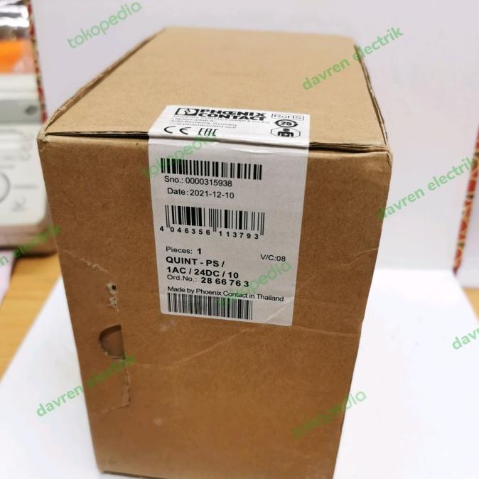 Jual Phoenix Contact Power Supply Quint-Ps/1Ac/24Dc/10 - Kab. Bandung ...