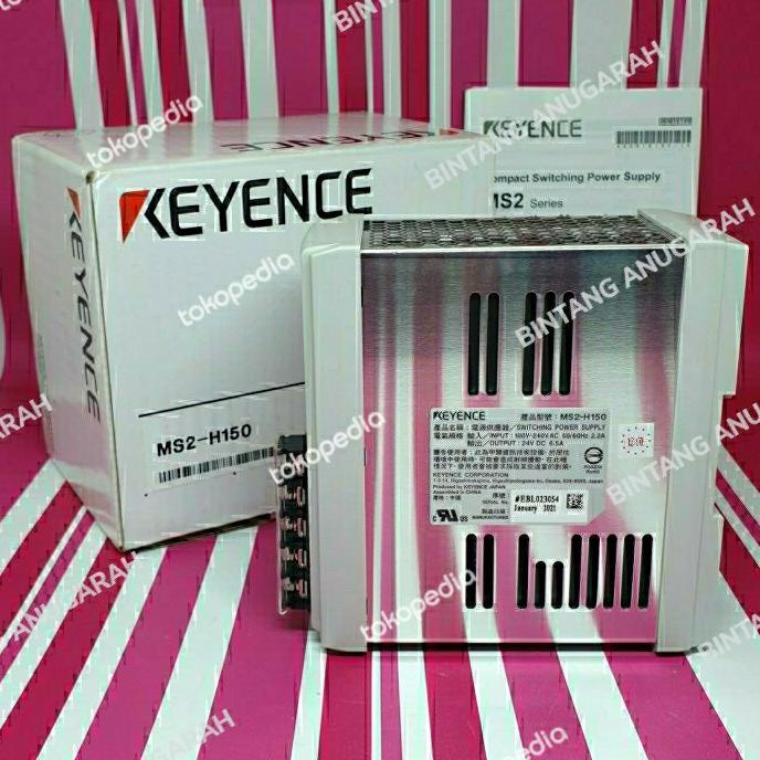 Jual Keyence Ms2-H150 Power Supply Input 100-240Vac Output 24Vdc 6.5A ...