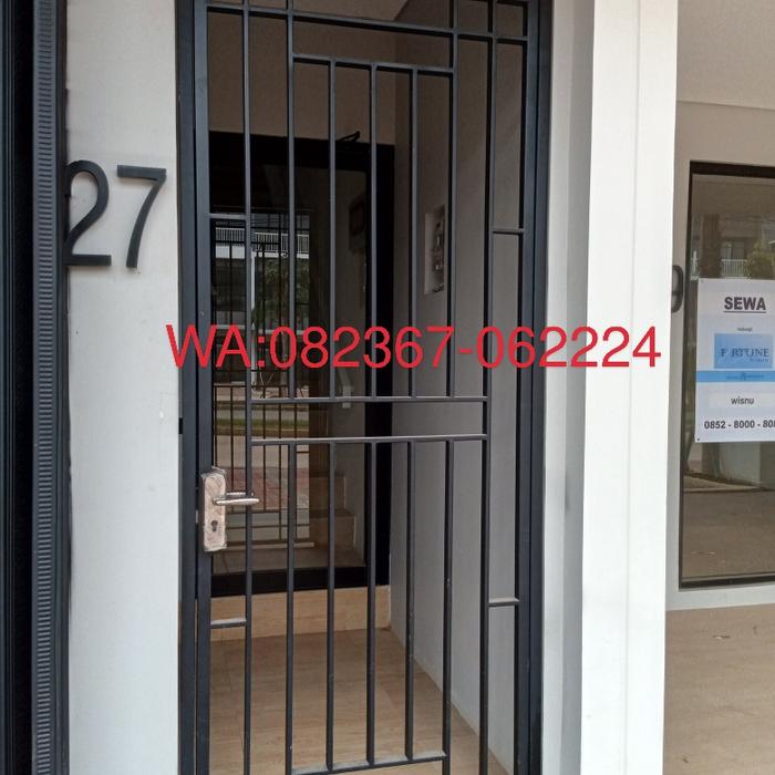 Jual Teralis pintu besi minimalis - Jakarta Barat - andalan sejahtera abadi | Tokopedia