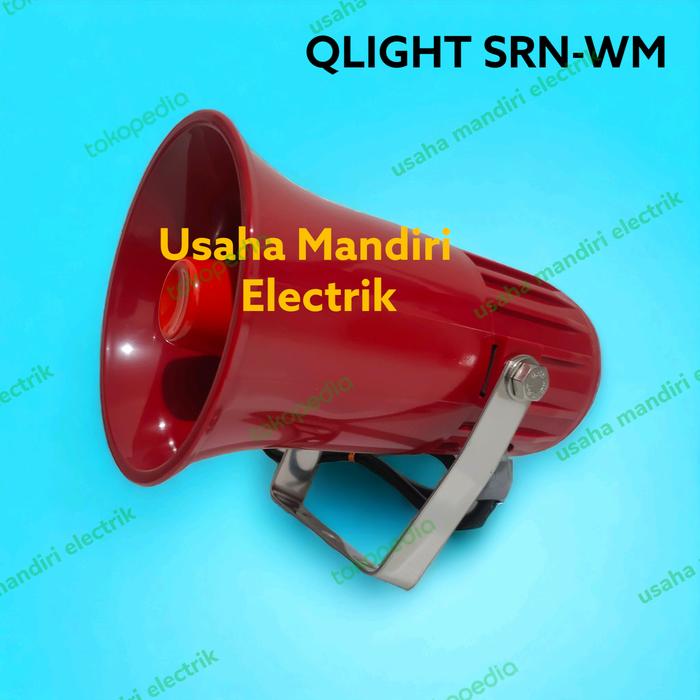 Jual QLIGHT SRN-WM SIRINE QLIGHT, ELECTRIK HORN SPEAKER, 220VAC - 24VDC - Jakarta Barat - usaha ...