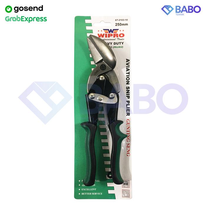 Jual WIPRO | GUNTING SENG 10" Gunting Baja Ringan Gunting Holo Bengkok ...