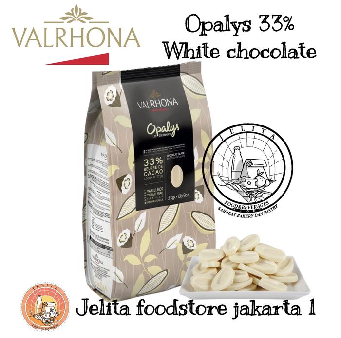 Jual Valrhona OPALYS 33% chocolate white 3kg - Jakarta Timur - Jelita ...