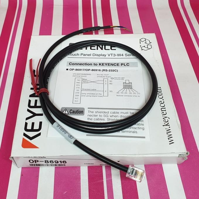 Jual Keyence Op-86916 Kv/Kz Series Pro Com Port Direct Conection Cable ...