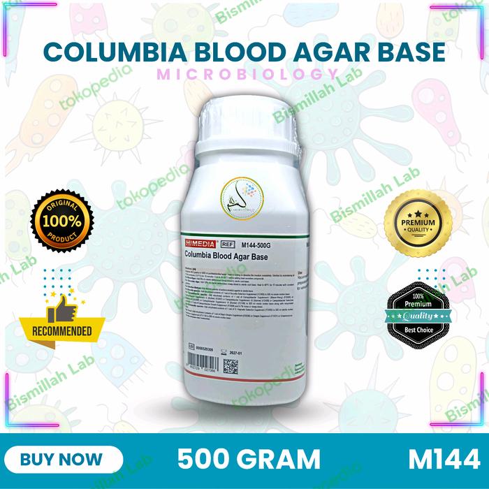 Jual Columbia Blood Agar Base - Media Mikrobiologi, 500 Gram - Kab ...