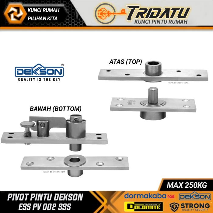 Jual ENGSEL PIVOT PINTU DEKSON 002 ORIGINAL ESS PV 002 SSS DEKKSON ...