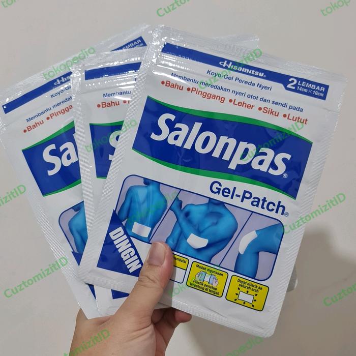 Jual Salonpas Koyo Gel Patch Isi 2 Lembar Dingin Redakan Inflamasi ...