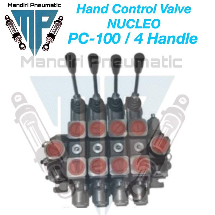 Jual HAND CONTROL VALVE PC-100 / 4 HANDLE NUCLEO - Jakarta Barat ...