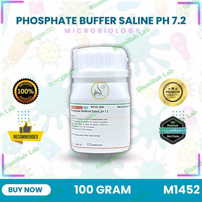 Jual Phosphate Buffered Saline, pH 7.2 (Powder), 100 gram - Kab. Bogor - Bismillah Lab | Tokopedia