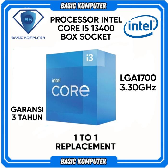 Jual PROCESSOR INTEL CORE I5 13400 BOX SOCKET LGA1700 3.30GHz NEW ...