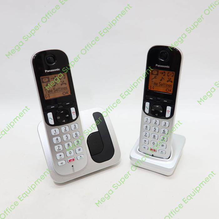 Jual Telpon/Telepon Wireless Panasonic KX-TGC212 Cordless Phone Silver - Jakarta Barat - Mega ...