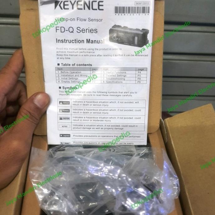 Jual Keyence Flow Sensor Clamp-On Fd-Q20C - Kab. Bandung - NEX INSTRUMENT | Tokopedia