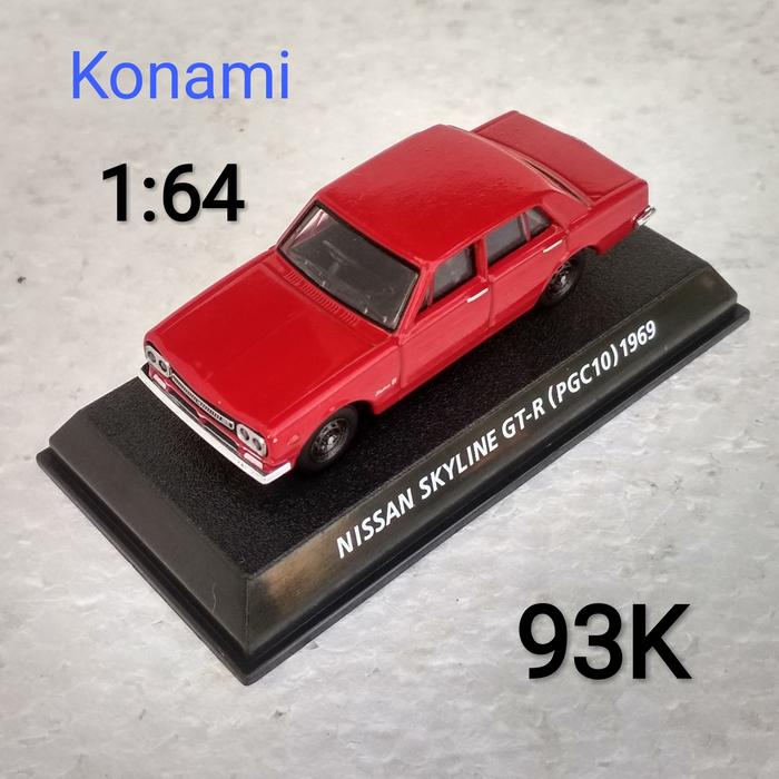 Jual Mini Scale 64 Car Model Konami Nissan Skyline GTR PGC10 1969 - Kab ...
