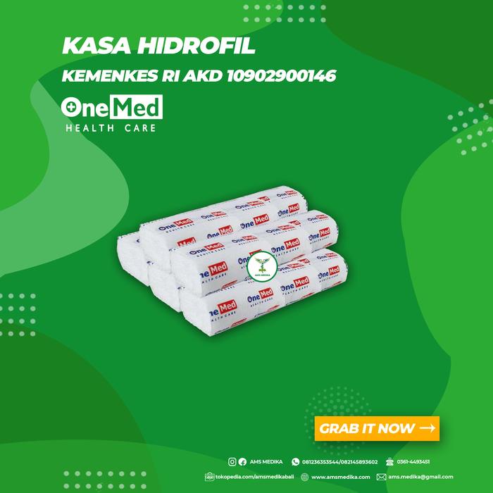 Jual Kasa Hidrofil / Kasa Perban Onemed (Kemasan Pack) - 10cm x 3.6m ...