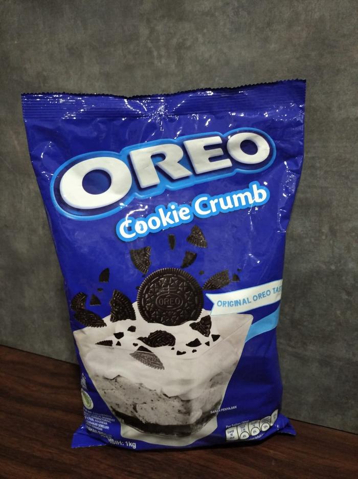 Jual Oreo Biskuit Cookies Crumb 1 Kg / Oreo crumble / Oreo snack ...