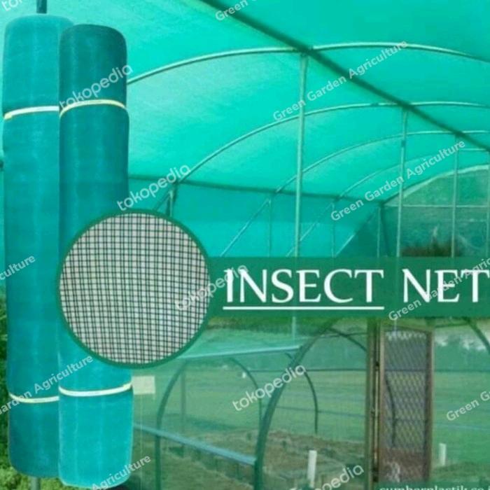 Jual kasa hijau insect net jaring pengaman tanaman dari hama murah ...
